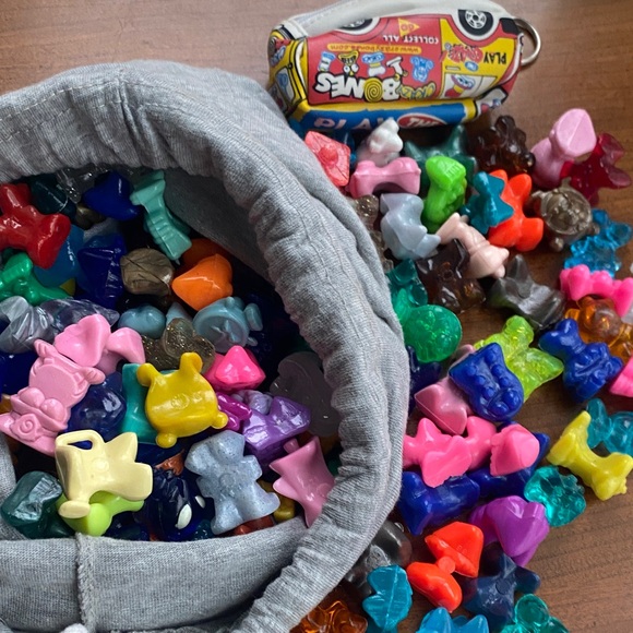 crazy bones | Toys | Vintage 9s Crazy Bones 00s Of Pieces Totaling ...